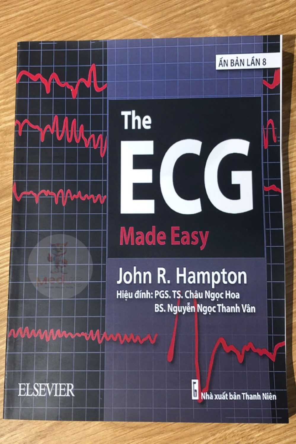 The ECG made easy (in Full màu) + khóa học theo sách